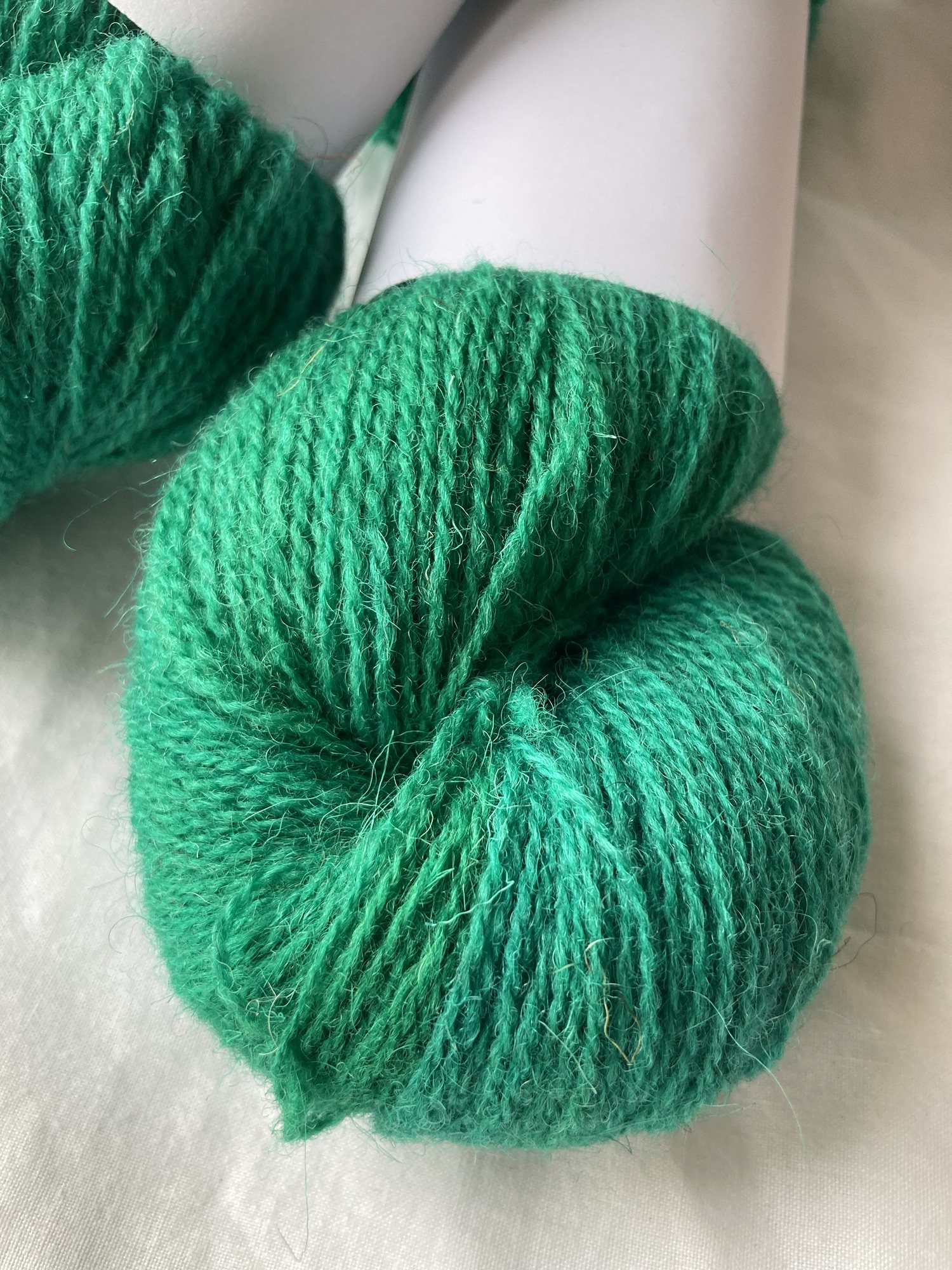 Fern Rustic Sock Weight Yarn - Traed Bach Mwdlyd